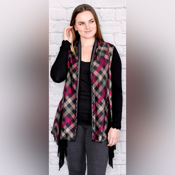 Laura Hlavac | Jackets & Coats | Laura Hlavac Twirling Flounce Cardigan ...